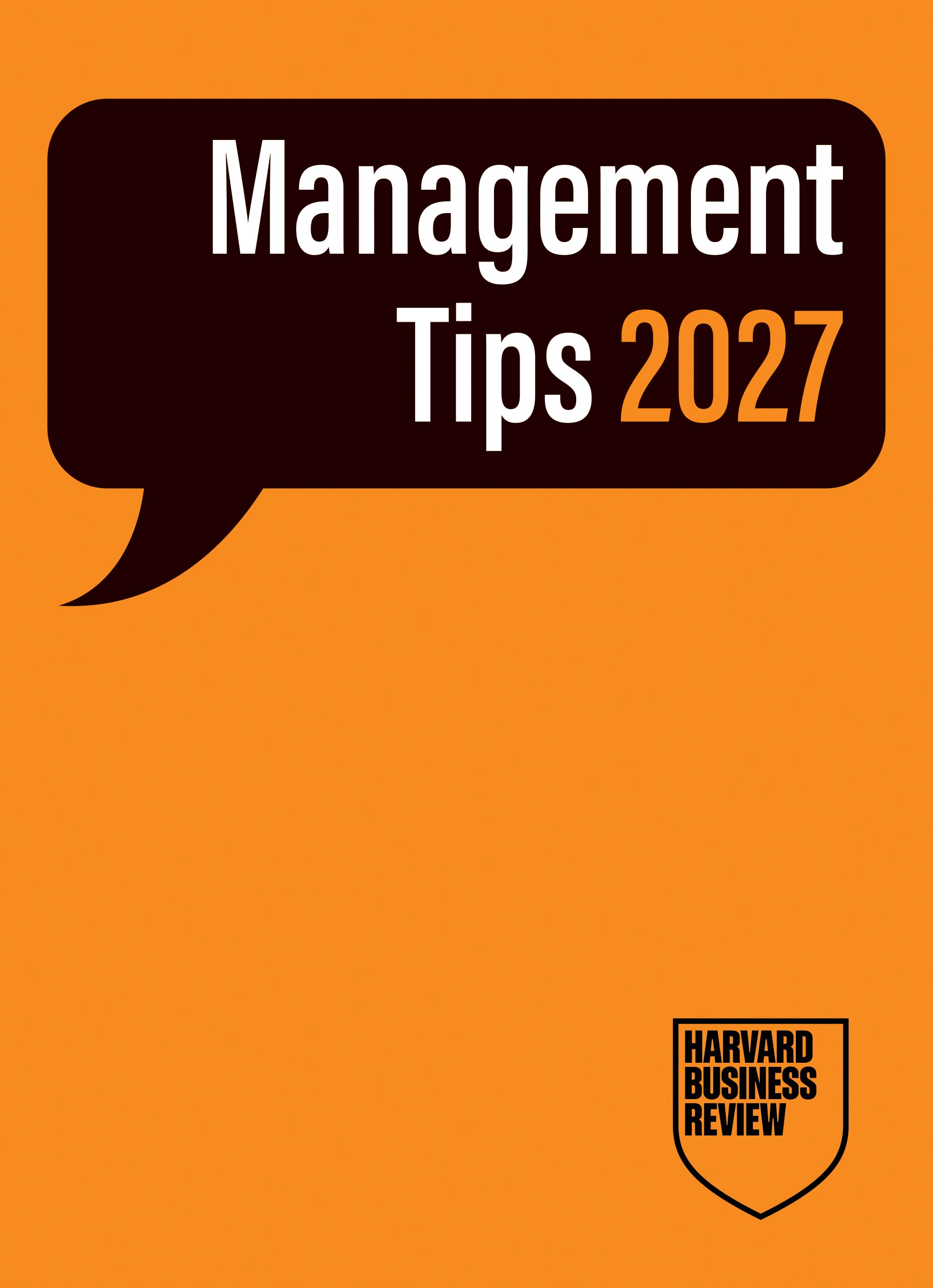 Management Tips 2027: From Harvard Business Review | NewSouth Books
